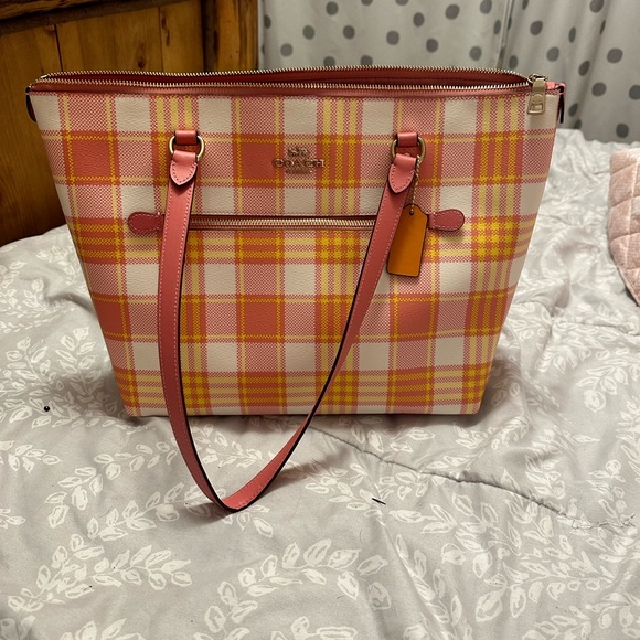 Coach | Bags | Coach Plaid Purse | Poshmark
